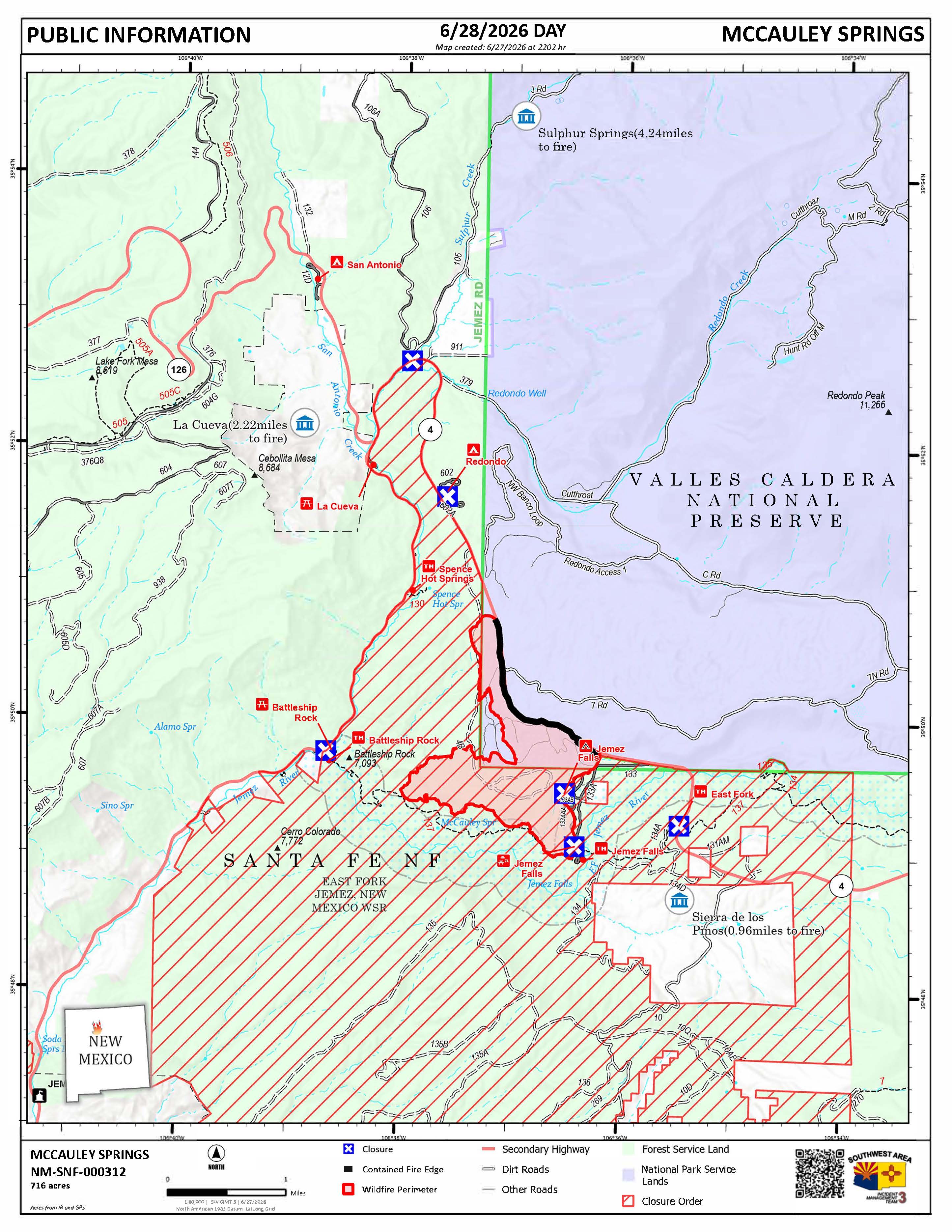 SFNF: McCauley Springs Daily Update Sunday, June 28, 2026 – No New ...