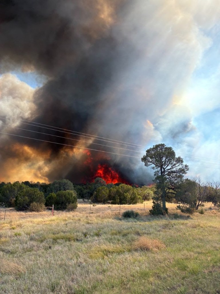 Notification: Osita Draw Fire And Canyon Venado Fire In Torrance County ...